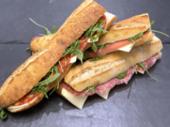 Sandwich menu - Caseus Ost & Delikatesser, Roskilde